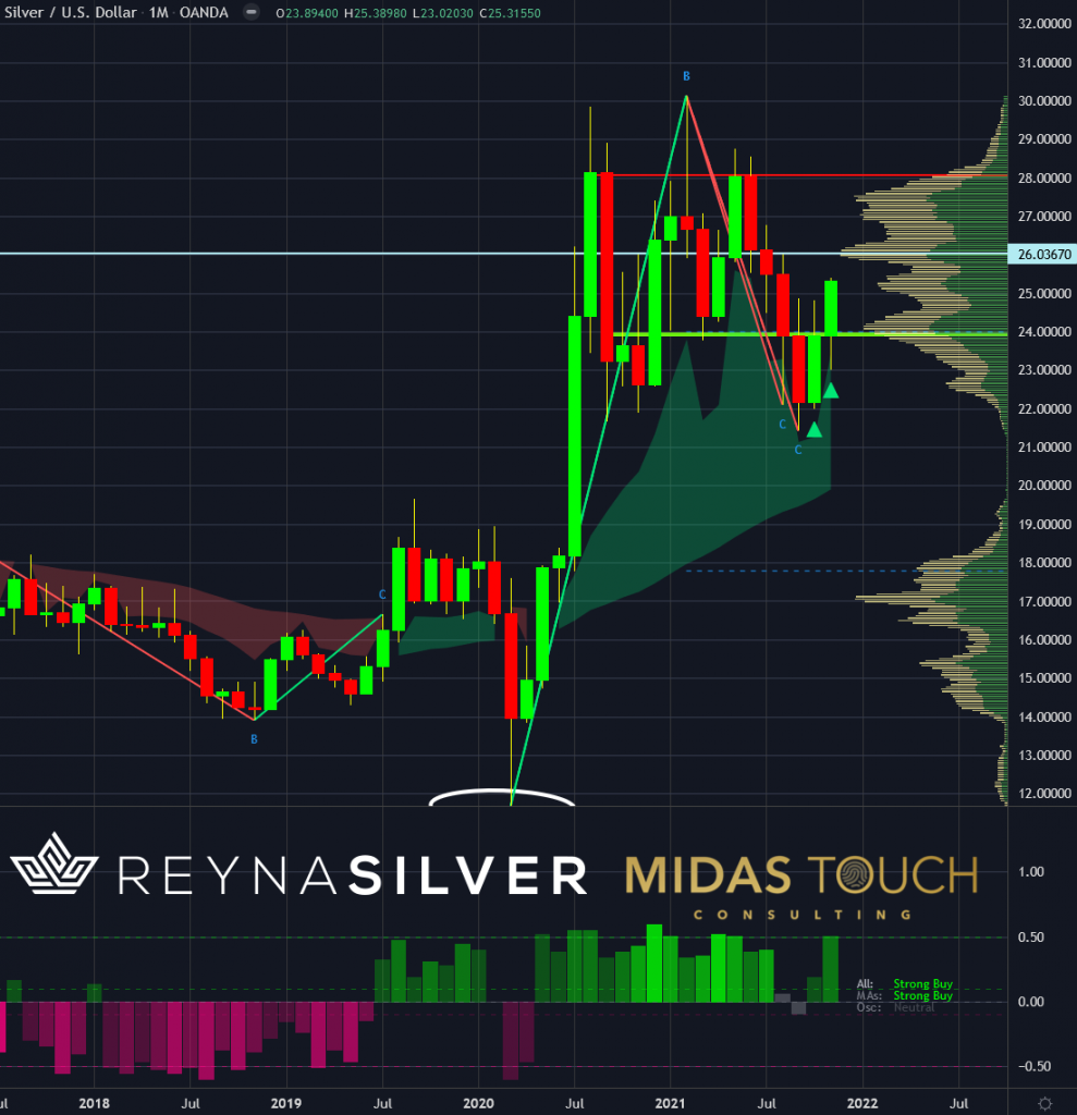 November 13th 2021, Silver Chartbook - Silver, the waiting game ...